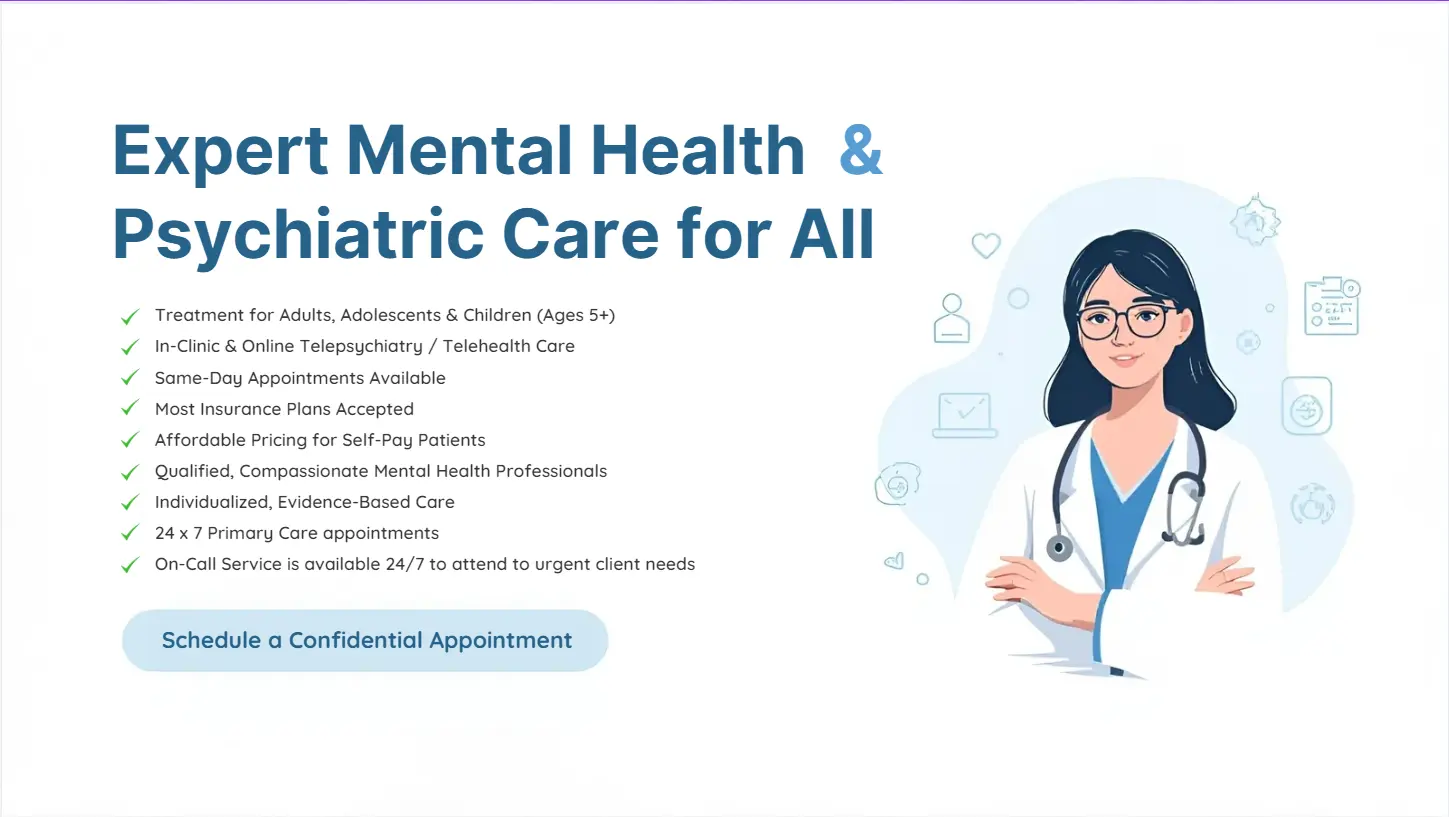 Mental Health & Psychiatric Care Guide | Symptoms & Treatment